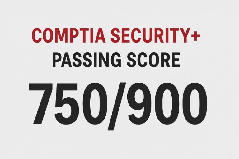 What Is The CompTIA Security+ Passing Score?