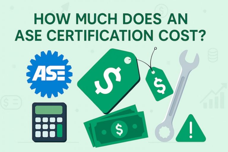 ASE Test Cost Breakdown - How Much Will You Pay Totally?