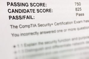 What Is The CompTIA Security+ Passing Score?