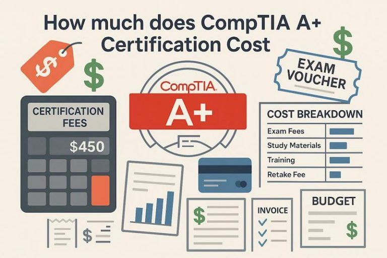 How Much Does CompTIA A+ Certification Cost? Budgeting Guide
