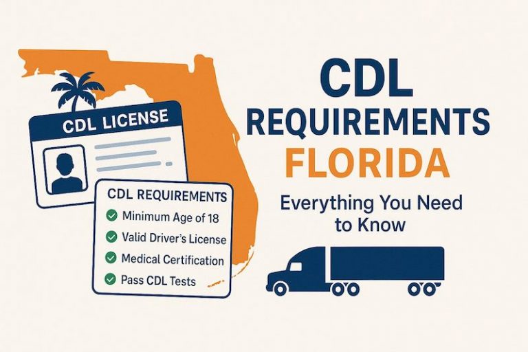 How To Get A CDL In Florida? 7 Simple Steps To Start