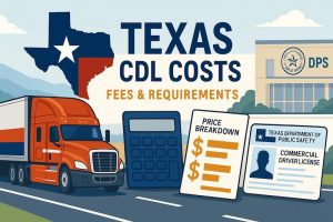 How Much Does It Cost To Get A CDL In Texas?