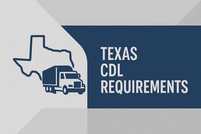 How To Get A CDL In Texas? Requirements & Licensing Process