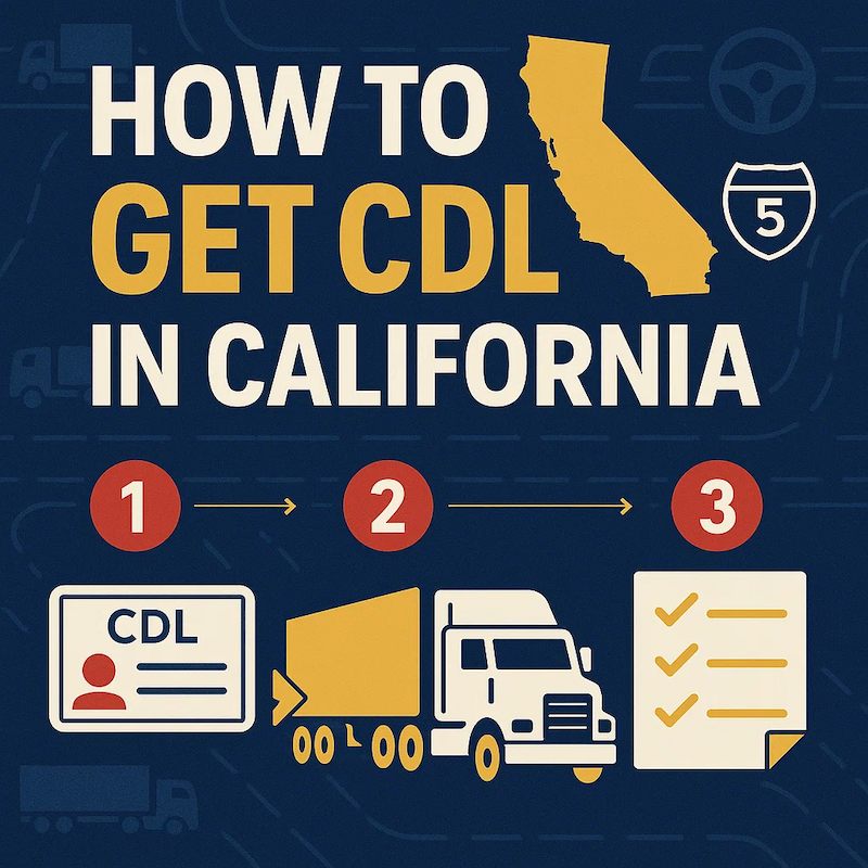 How To Get A CDL In California: Step-by-Step Guide For 2025