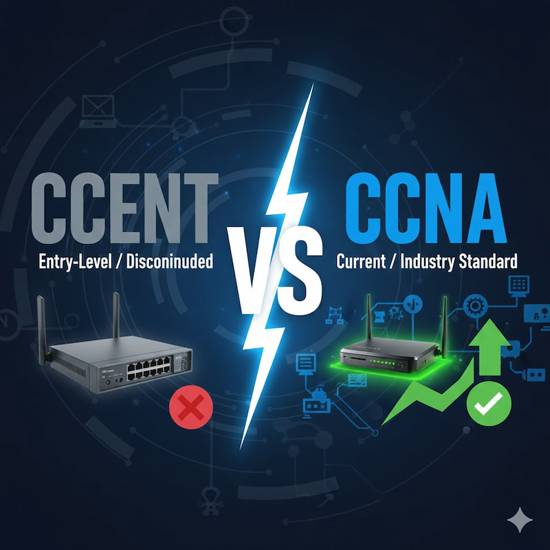 CCENT Vs CCNA: Which Cisco Certification Should You Choose?